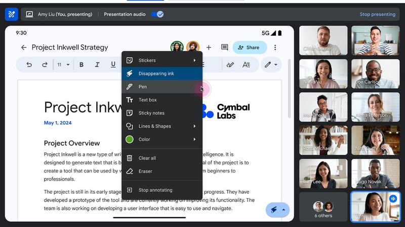 Pengguna Google Meet Kini Bisa Buat Anotasi Selama Presentasi Pengguna Google Meet Kini Bisa Buat Anotasi Selama Presentasi