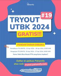 Masih Dibuka, Berikut Daftar Tryout UTBK 2024 Gratis!