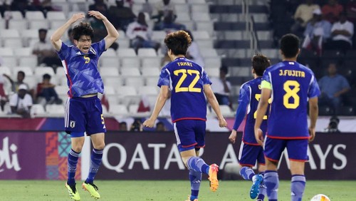 Jepang Tundukkan Irak 2-0 di Semifinal Piala Asia U-23