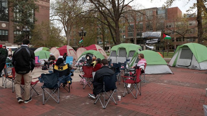 Aksi Bela Palestina, Tenda Kemah Bermunculan di Sejumlah Kampus AS