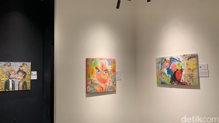 Potret Lukisan Hasil Karya Para Seniman Teman Tuli di "Voices of Colours"