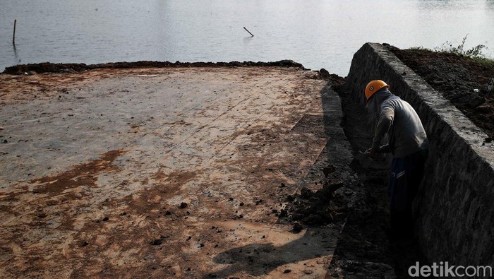 Melihat Progres Pembangunan Waduk Marunda