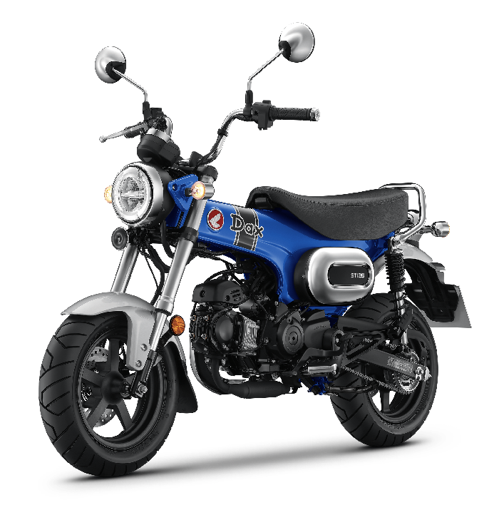 Potret Honda Dax 125 Terbaru dengan Pilihan Warna Biru