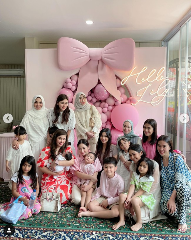 6 Foto Raffi-Nagita Gelar Akikah Baby Lily, Wajah Bayinya Tak Lagi Ditutupi