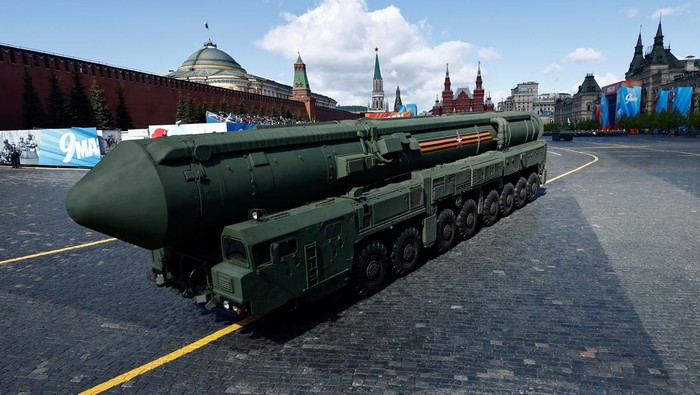 Rusia Pamer Rudal di Latihan Parade Jelang Peringatan Hari Kemenangan