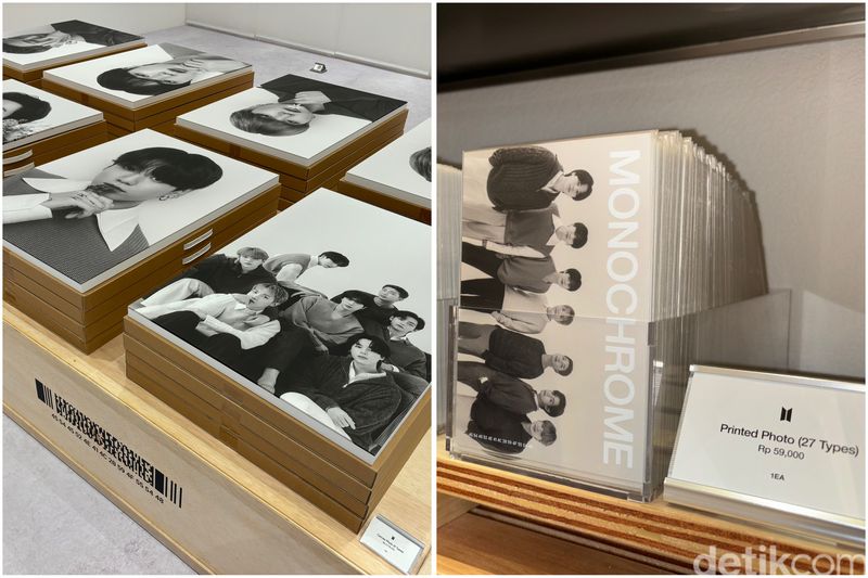 Ini Item Termahal & Termurah di BTS POP UP MONOCHROME: 59 Ribu vs 3,7 Juta