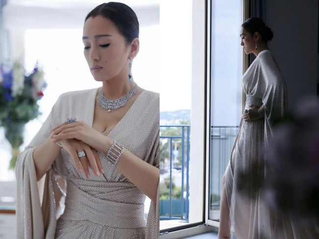 Foto: Pesona Gong Li di Usia 58, Berkilau di Festival Film Cannes 2024