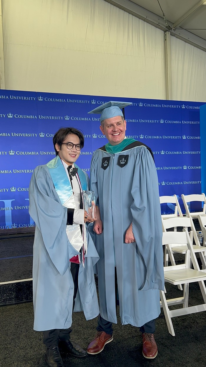 Potret Deris Pidato Wisuda di Columbia University