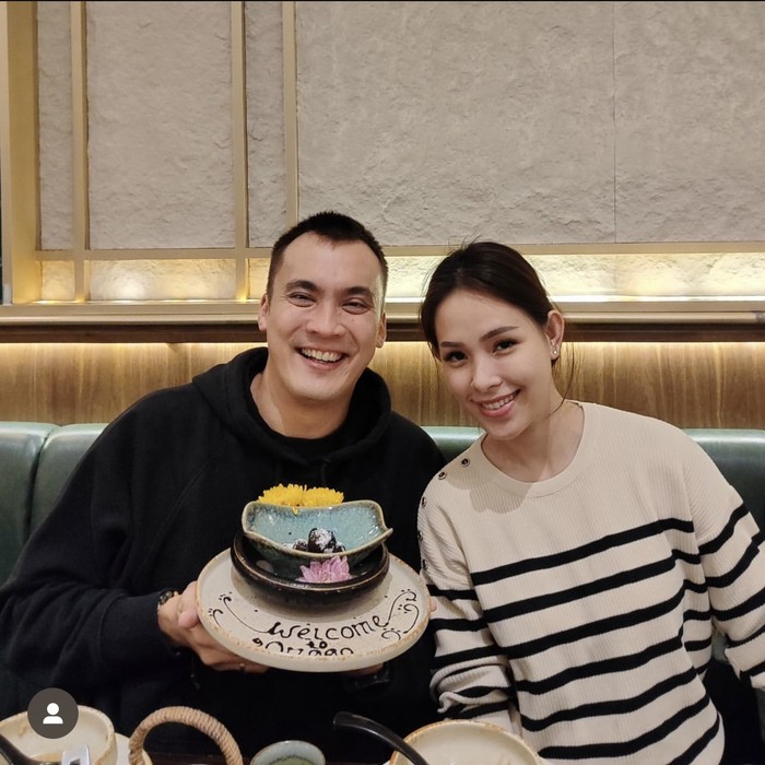 Kompak! Ini Momen Lady Nayoan dan Rendy Kjaernett Makan Bareng