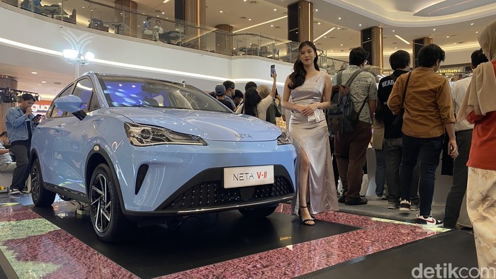 Akhirnya Rilis Resmi, Mobil Listrik Neta V-II Dijual Rp 299 Juta Akhirnya Rilis Resmi, Mobil Listrik Neta V-II Dijual Rp 299 Juta