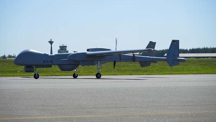 Penampakan Heron TP, Drone Jerman yang Dipakai Israel untuk Serang Hamas