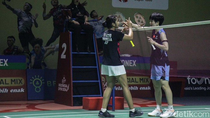 Tersingkir dari Indonesia Open 2024, Ester Tertunduk Lesu