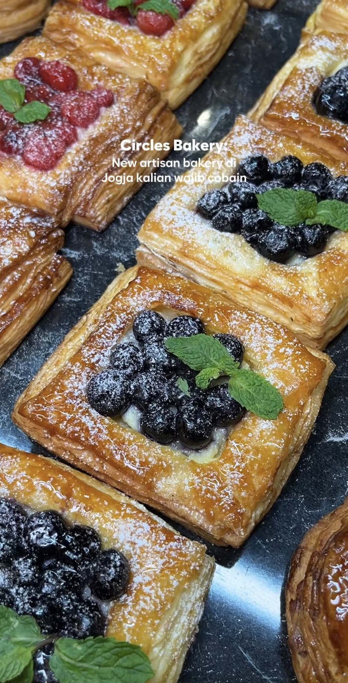 Aneka Pastry di Circles Bakery Jogja yang Dituduh Plagiat Bakery di ...
