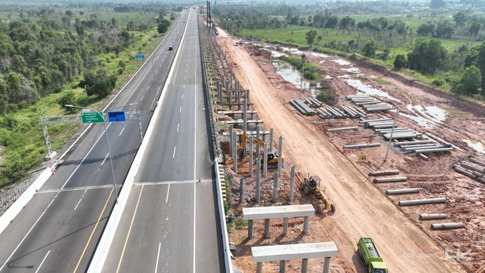 Proyek Persimpangan Tol Trans Sumatera Dibangun, Ini Penampakannya Proyek Persimpangan Tol Trans Sumatera Dibangun, Ini Penampakannya