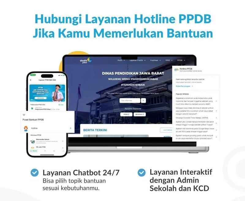 Hari Ini! Pengumuman PPDB Jabar 2024, Cek Link dan Cara Bacanya Hari Ini! Pengumuman PPDB Jabar 2024, Cek Link dan Cara Bacanya