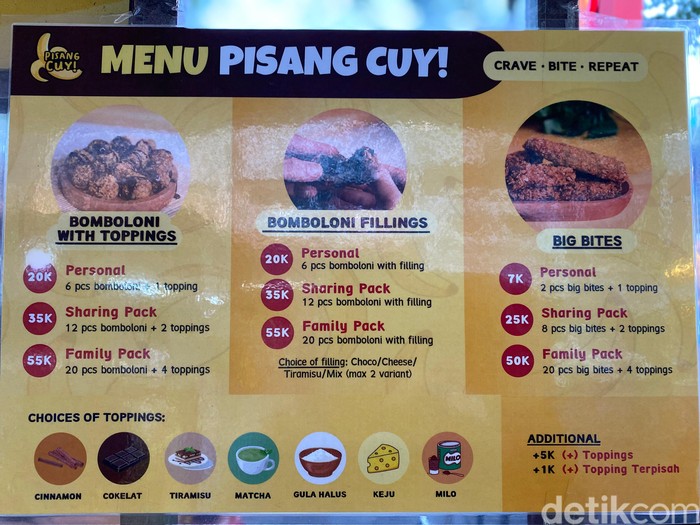 Bukan Donat, Ini Bomboloni Pisang yang Manis dan Renyah