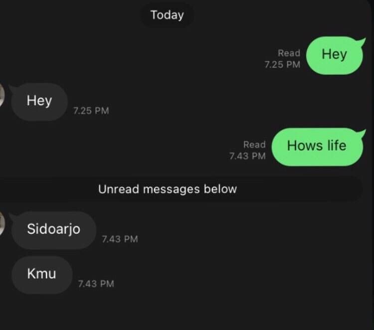 Deretan Chat Gagal Nyambung, Perkara Nggak Bisa Bahasa Enggres Deretan Chat Gagal Nyambung, Perkara Nggak Bisa Bahasa Enggres