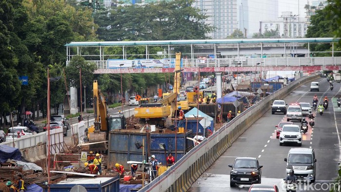 Progres Terkini Pembangunan LRT Velodrome-Manggarai