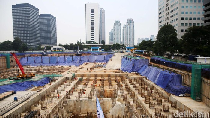 Proyek Gedung Oasis Central Sudirman Dilanjut, Ini Potretnya