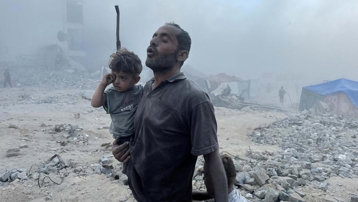 Kejam! Israel Kembali Bom Sekolah PBB yang Tampung Pengungsi