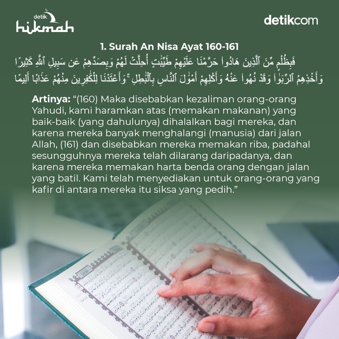 3 Ayat Al-Qur'an tentang Riba, Waspadai Bahayanya!