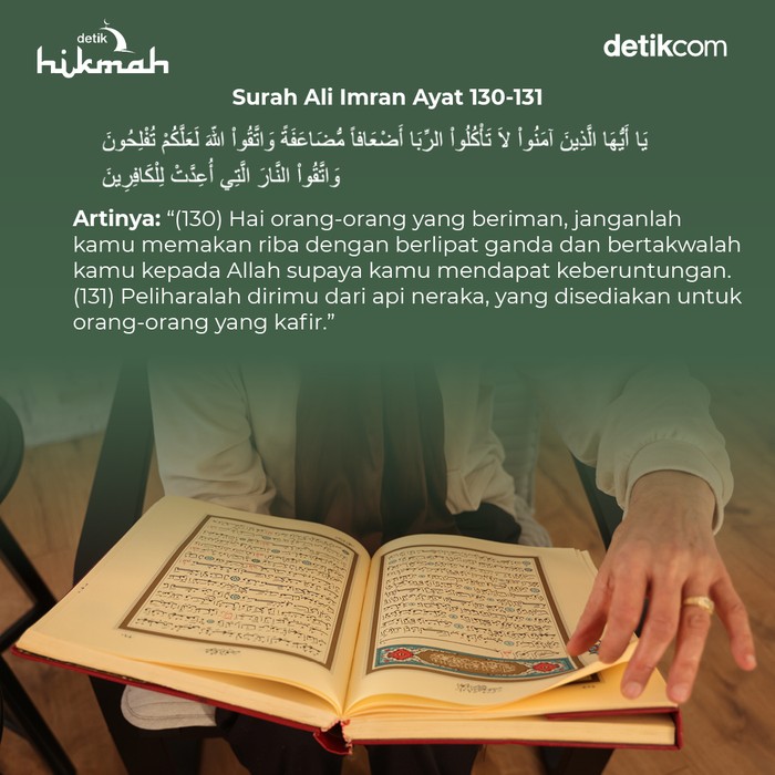 3 Ayat Al-Qur'an tentang Riba, Waspadai Bahayanya!