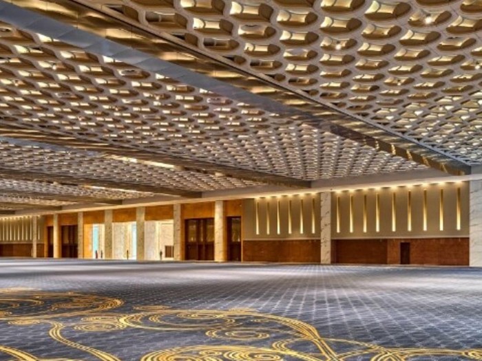 Megahnya Gedung Tempat Pernikahan Anak Orang Terkaya India