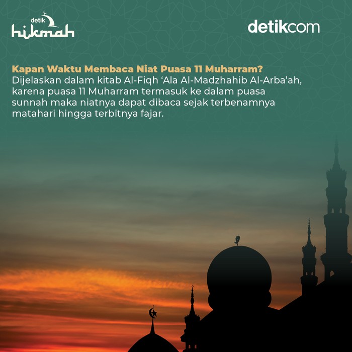 Niat Puasa setelah Asyura 11 Muharram Arab, Latin dan Artinya