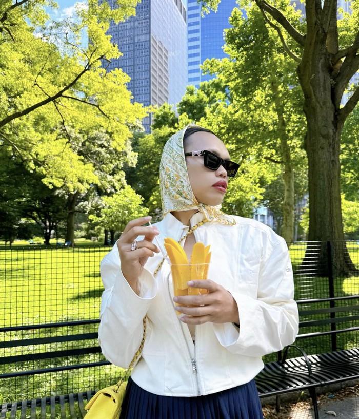 Wanda Hara Eksis Kulineran di New York hingga Korea