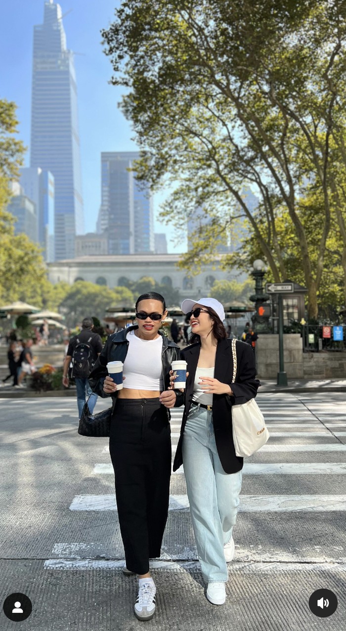 Wanda Hara Eksis Kulineran di New York hingga Korea