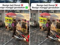 Viral Resign dari Kantor Bukan Beri Donat, Traktir Panggil Gerobak Kali ...