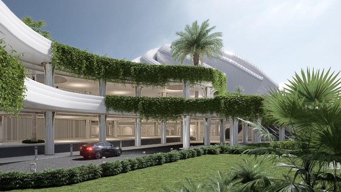Desain Masjid di IKN yang Disebut Terinspirasi dari Sorban