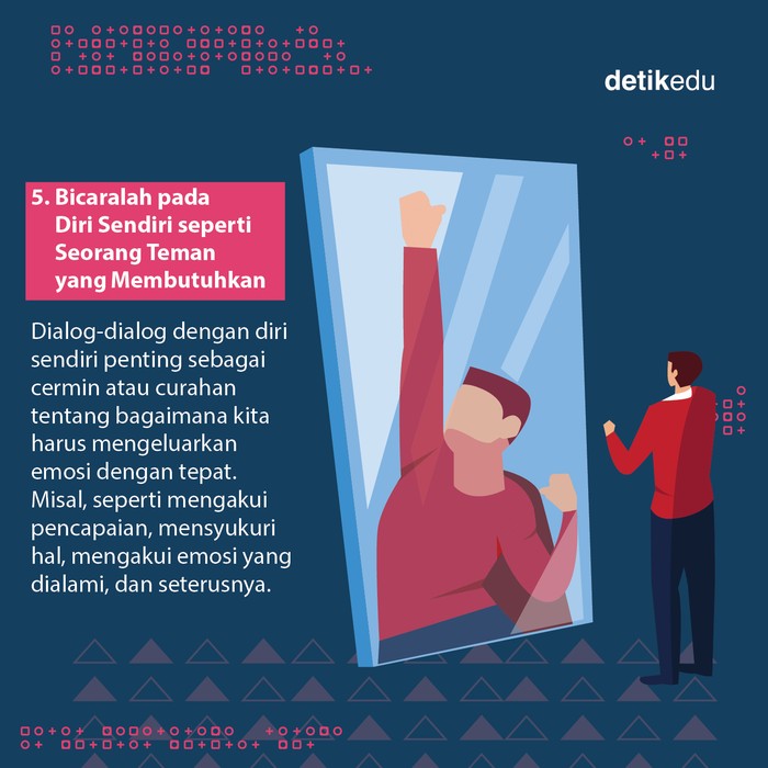Infografis: 6 Kebiasaan Orang Bermental Kuat