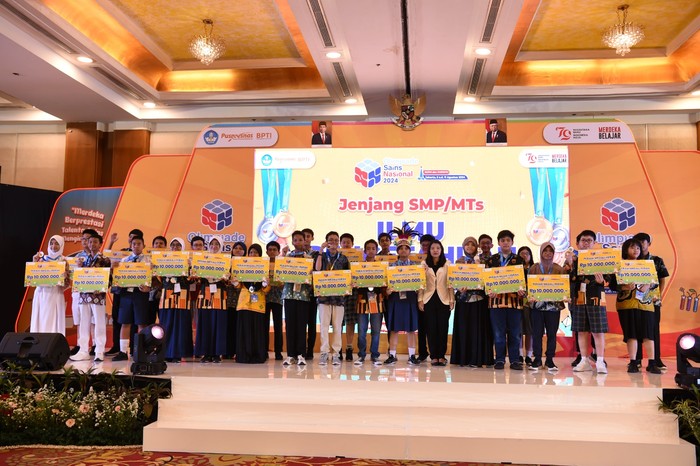 Potret Para Pemenang Olimpiade Sains Nasional 2024 Jenjang SD-SMP