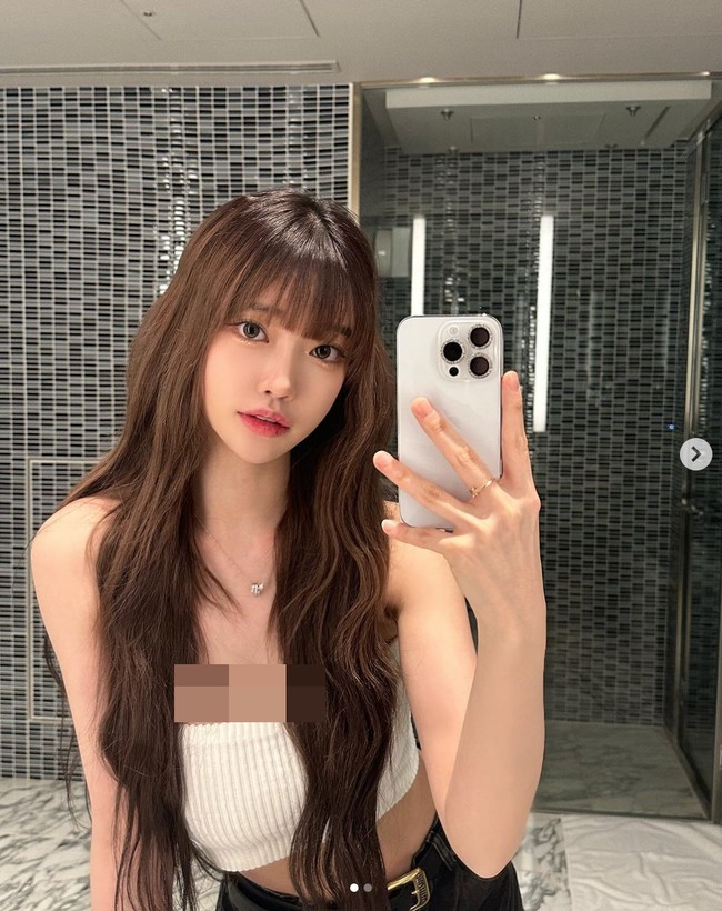 8 Foto Juice Seyeon, BJ Seksi Makan Bareng Bos HYBE, Siap Tuntut Haters