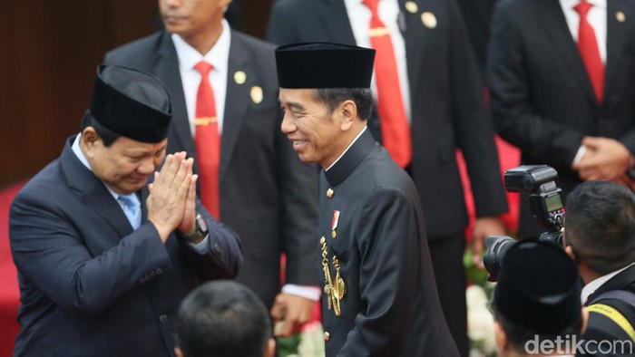 Potret Jokowi Pidato Kenegaraan Terakhir di Sidang Tahunan MPR