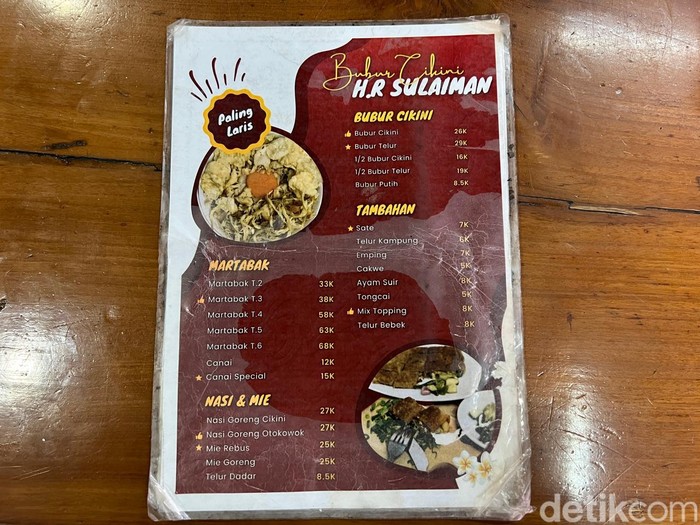 Kenikmatan Bubur Ayam dan Martabak Legendaris di Cikini Sejak 1970-an