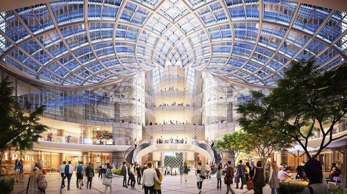 Wujud Gedung 'Hidrogen' di Ibu Kota Baru Mesir, Tertinggi di Afrika