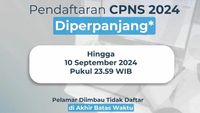 Batas Akhir Pendaftaran CPNS 2024 Terbaru Semua Instansi dan Jadwal Lengkap