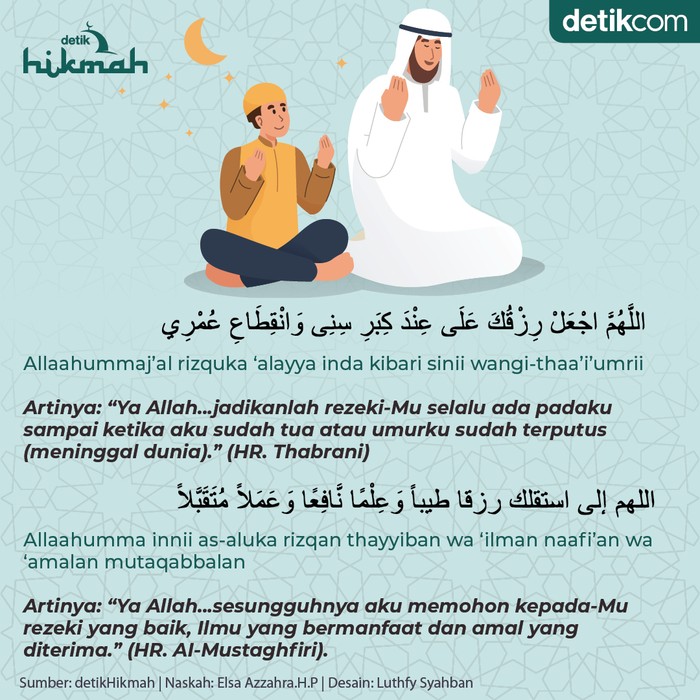 5 Doa Mendatangkan Rezeki dari Segala Penjuru 5 Doa Mendatangkan Rezeki dari Segala Penjuru