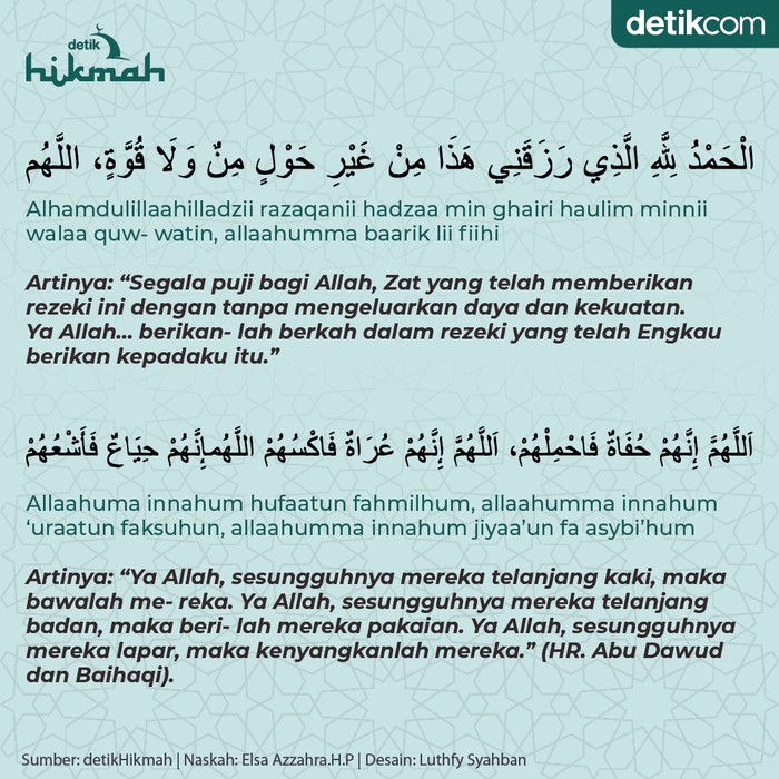 5 Doa Mendatangkan Rezeki dari Segala Penjuru 5 Doa Mendatangkan Rezeki dari Segala Penjuru