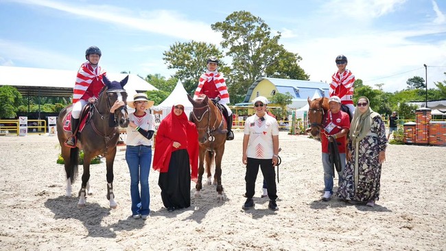 7 Potret Putri Irfan Hakim Ukir Prestasi di PON 2024, Raih Emas dari Berkuda