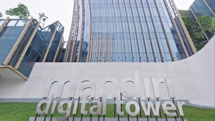 Momen Erick Thohir Kenalkan Mandiri Digital Tower