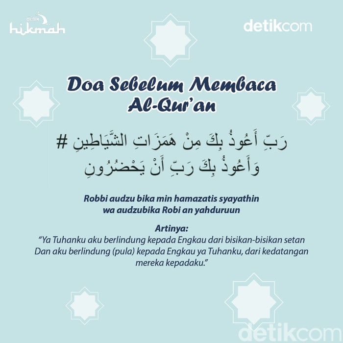 Doa Membaca Al-Qur'an sesuai Sunnah Rasulullah SAW