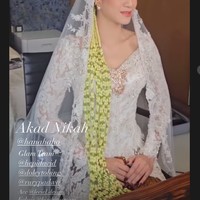 Potret Hana Saraswati Menikah dengan Justin Harijawan, Serba Putih Saat Akad