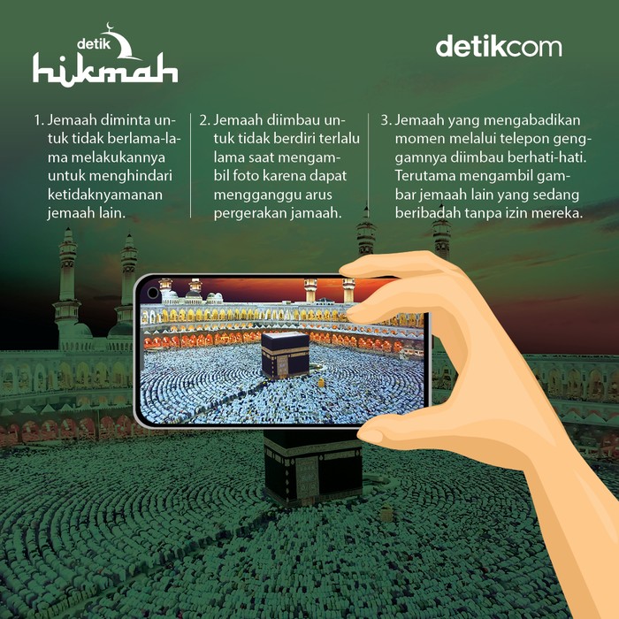 3 Aturan Berfoto di Masjidil Haram Selama Umrah, Jangan Sembarangan!