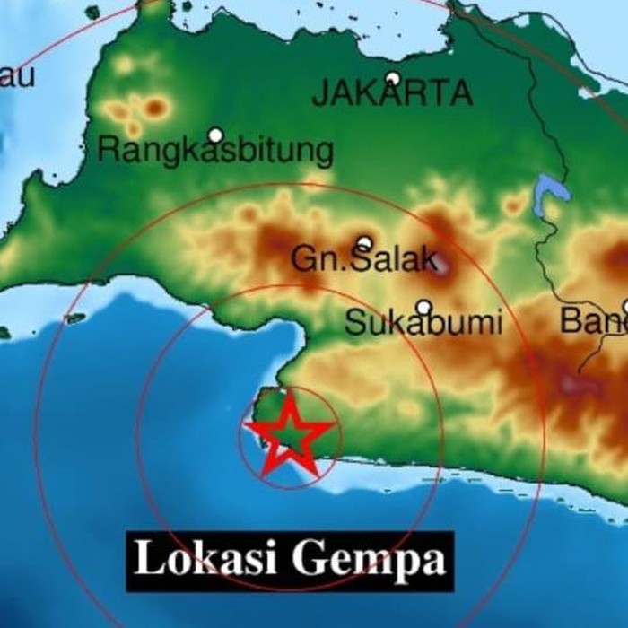 Gempa Sukabumi M 4 5 Dipicu Aktivitas Sesar Getaran Terasa Hingga Banten