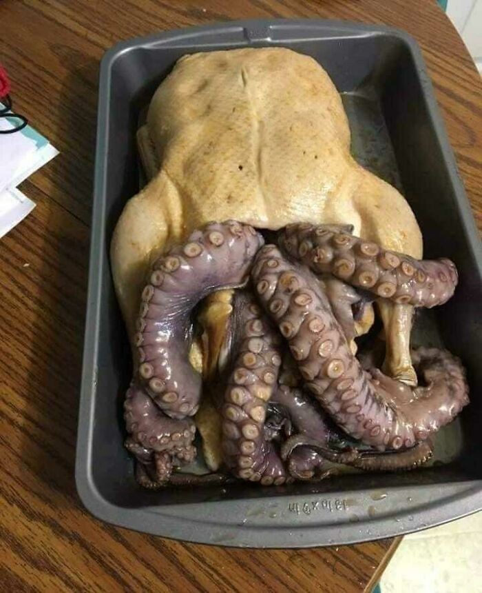 10 Potret Makanan Aneh yang Viral di Facebook, Bikin Heran!