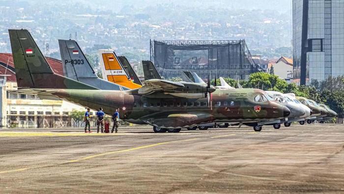Ini Pesawat Buatan PTDI yang Mondar-mandir di Monas Ramaikan HUT TNI