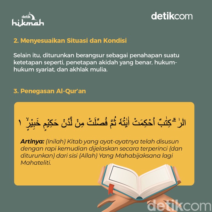 6 Alasan Al-Qur'an Diturunkan secara Berangsur-angsur